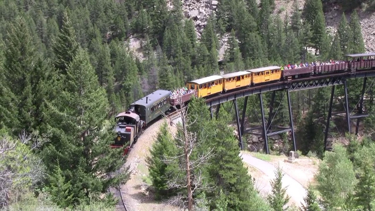 USA 02 GLRR 2-08-12 Georgetown Loop Railroad Colorado USA - YouTube