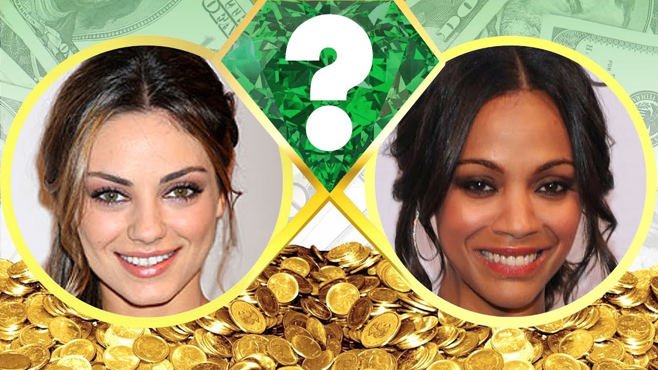 WHO’S RICHER? - Mila Kunis or Zoe Saldana? - Net Worth Revealed! (2017 ...