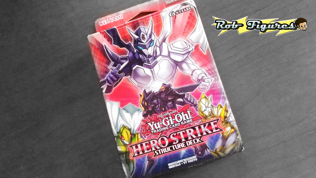 Yu-Gi-Oh! Hero Strike Structure Deck Unboxing - YouTube
