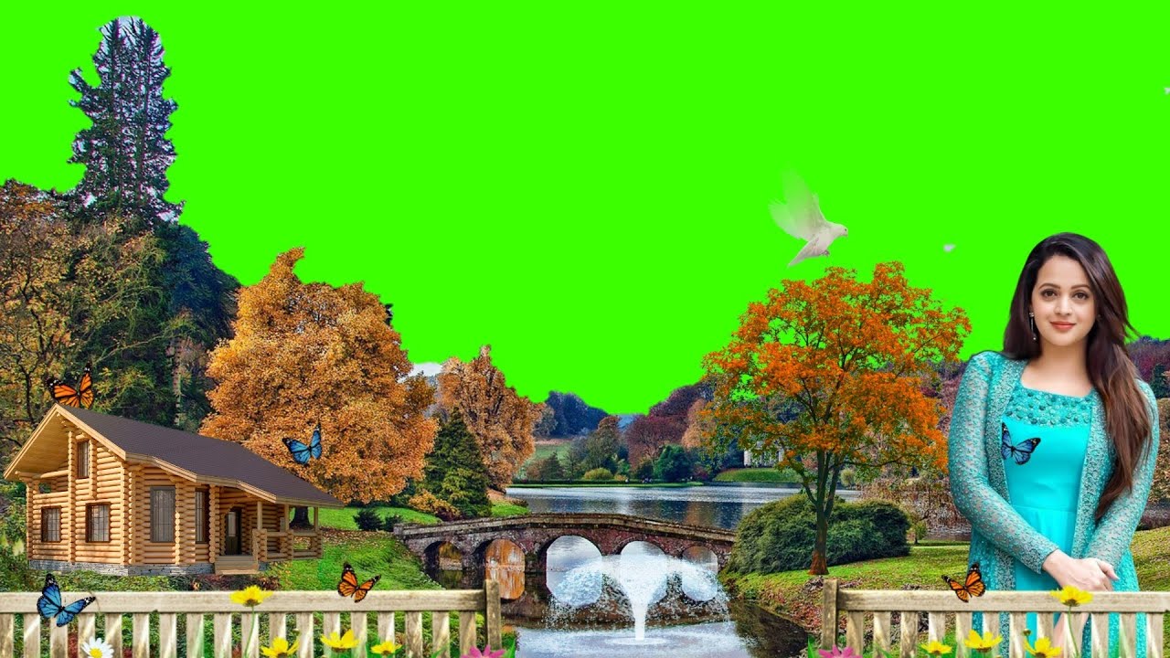 Green screen background video ग्रीन स्क्रीन बैकग्राउंड वीडियो इफेक्ट ...