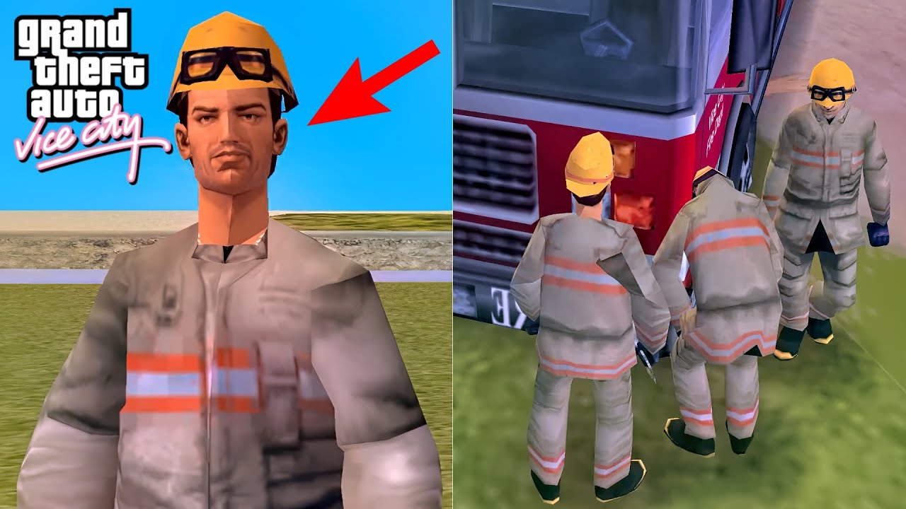 How To Join Fire Fighter in GTA Vice City? GTAVC Firefighter Cheats ...