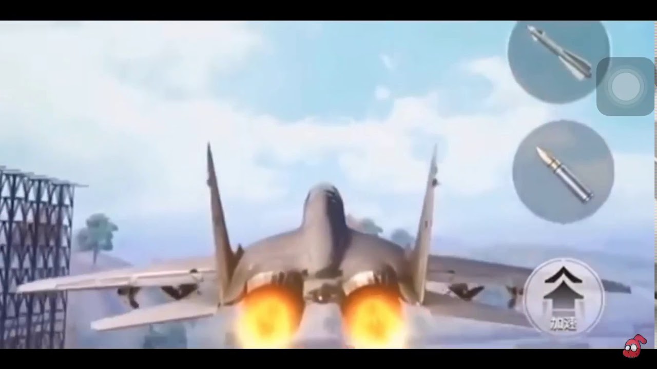 FIGHTER jet in pubg - YouTube