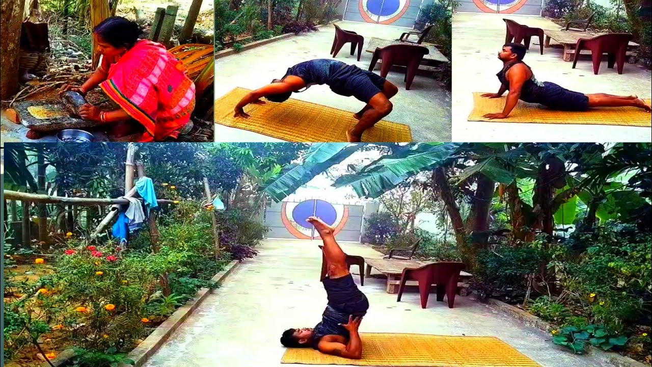 Morning Exercise || Village life - YouTube