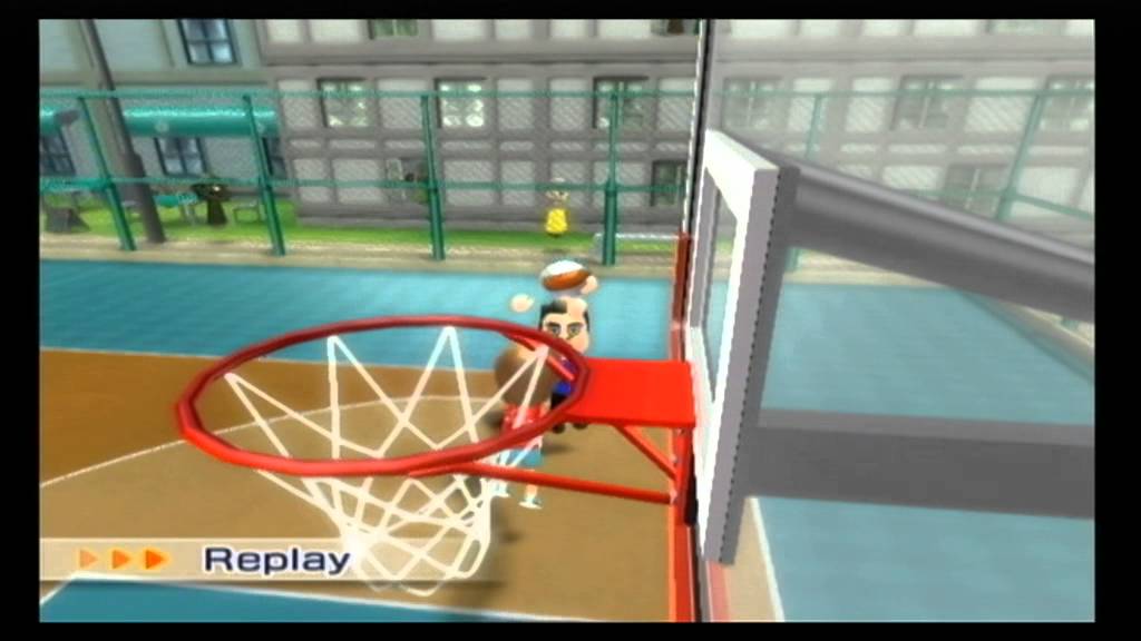 Wii Sports Resort - Basketball (Test) - YouTube