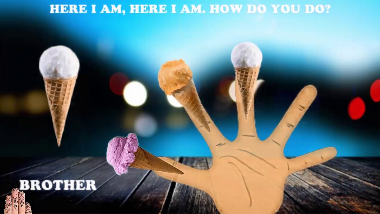 Ice Cream Finger Family Song Collection Kids Finger.mp4 - YouTube