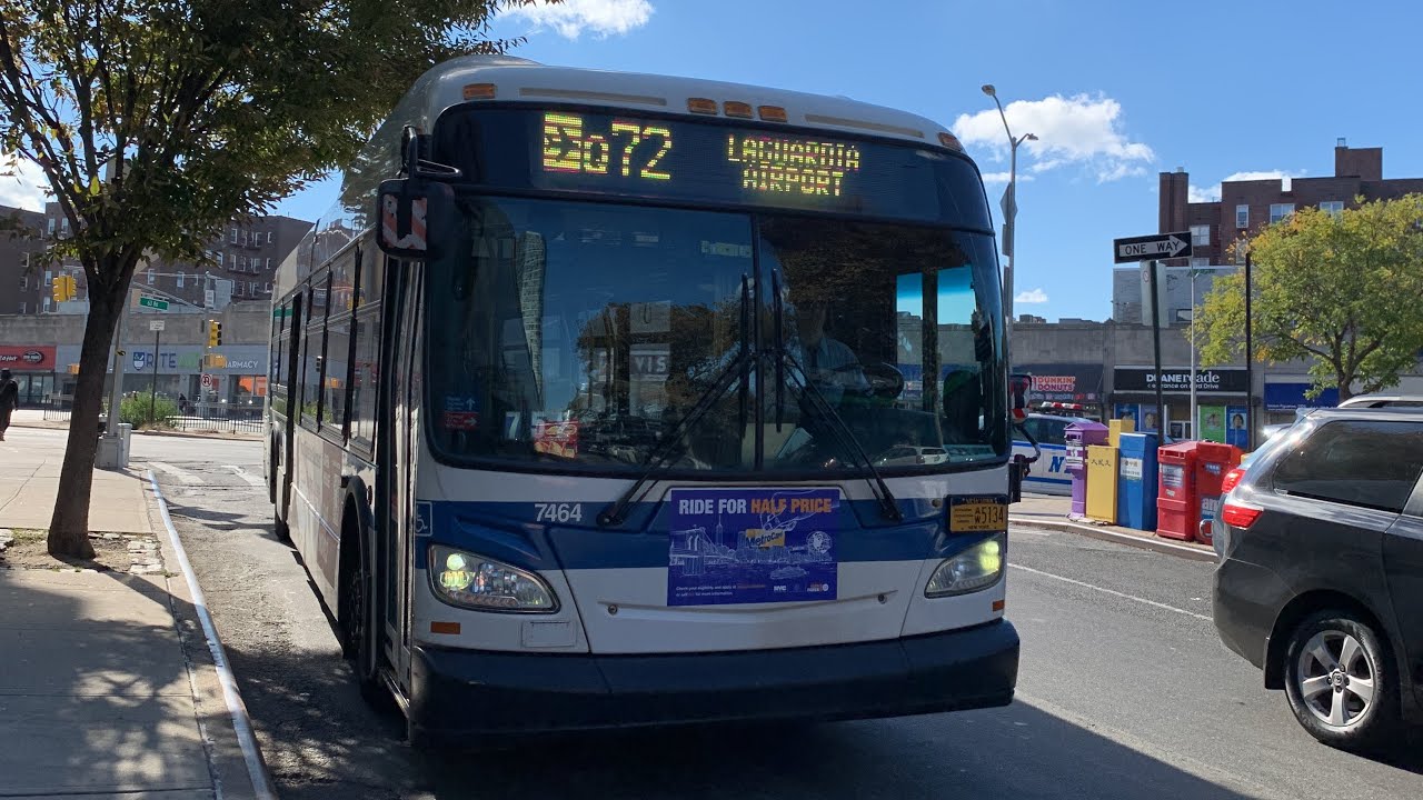 2015 New Flyer XD40 Xcelsior 7464 ️Q72 Bus From Rego Park To Rego Park ...