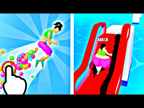 Fart Run - Fit Fart Girl Run - All Levels iOS Android GamePlay
