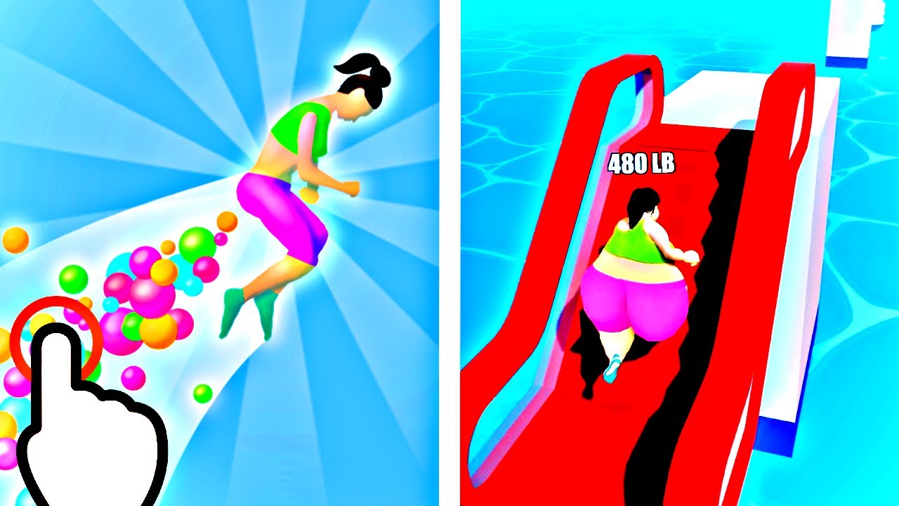 Fart Run - Fit Fart Girl Run - All Levels iOS Android GamePlay - YouTube