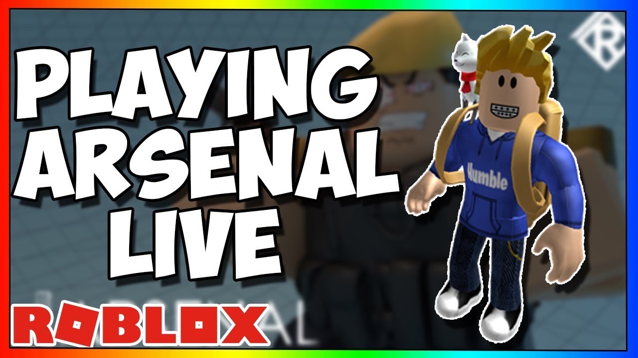 ROBLOX | ARSENAL | PLAYING WITH SUBS | 1 HOUR | 1.7k | LIVE - YouTube