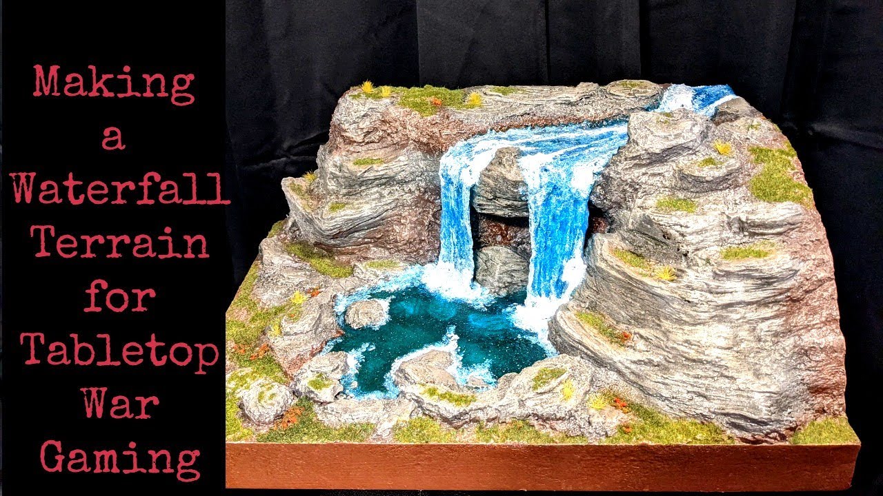 Making a Miniature Waterfall! - YouTube