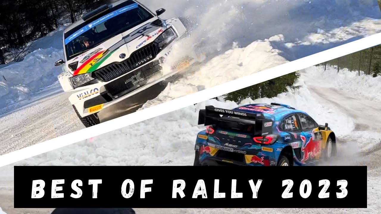 Best of Rally 2023 🇸🇪 Action | Crashes | Close calls [4K] - YouTube