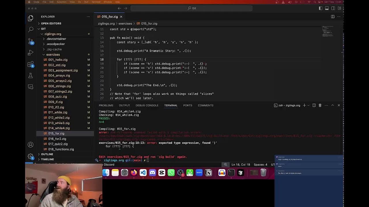 Learning Zig with Zinglings - YouTube