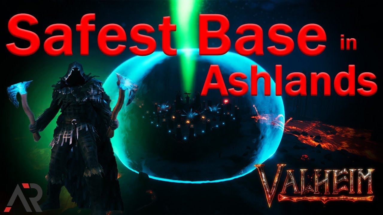 BUNKER Base in ASHLANDS: Step-by-Step Instructions! - Valheim - - YouTube
