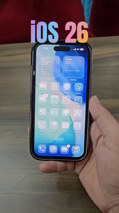 iOS 26 Developer Beta Update #ios26 #ios26beta #apple #ios26features #shorts #ios #iosupdate # ...