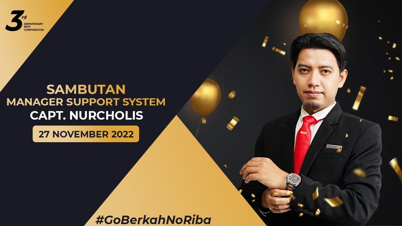 SAMBUTAN CAPT. NURCHOLIS | GRAND SUCCESS SEMINAR (27 NOVEMBER 2022 ...