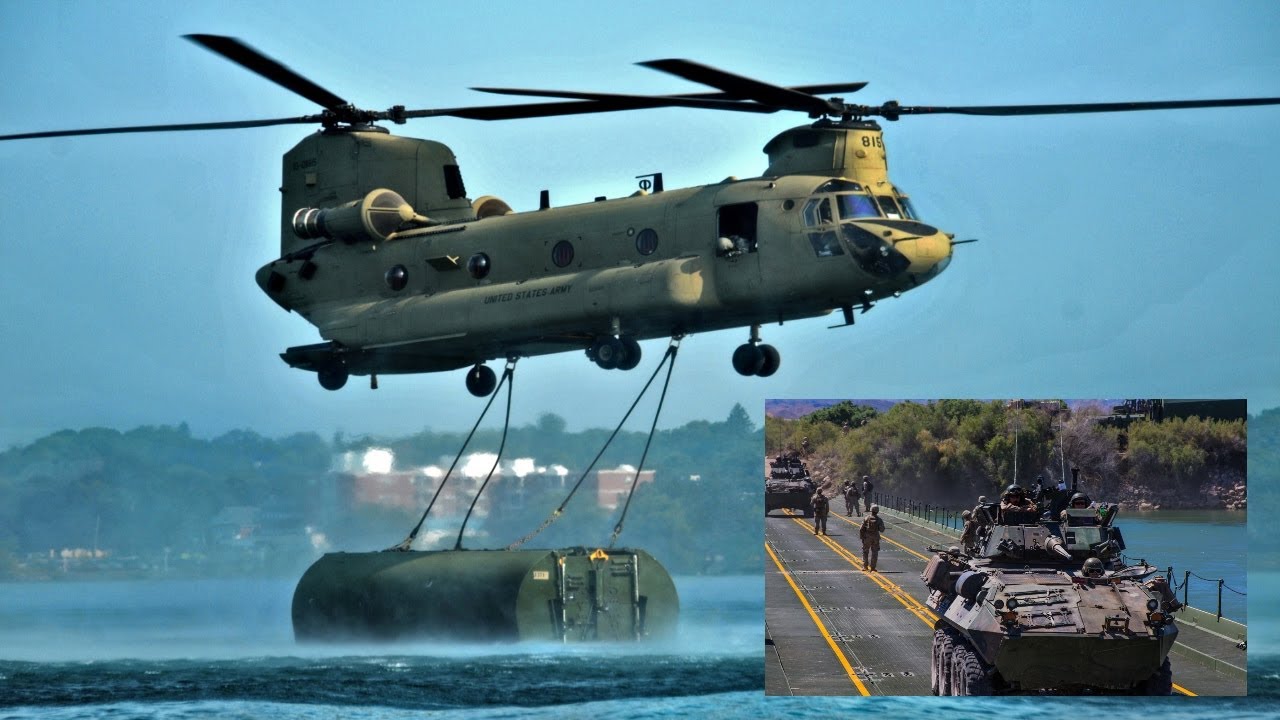 U.S. Army Builds Advanced Ribbon Bridge to Ferry Strike Force Quickly ...