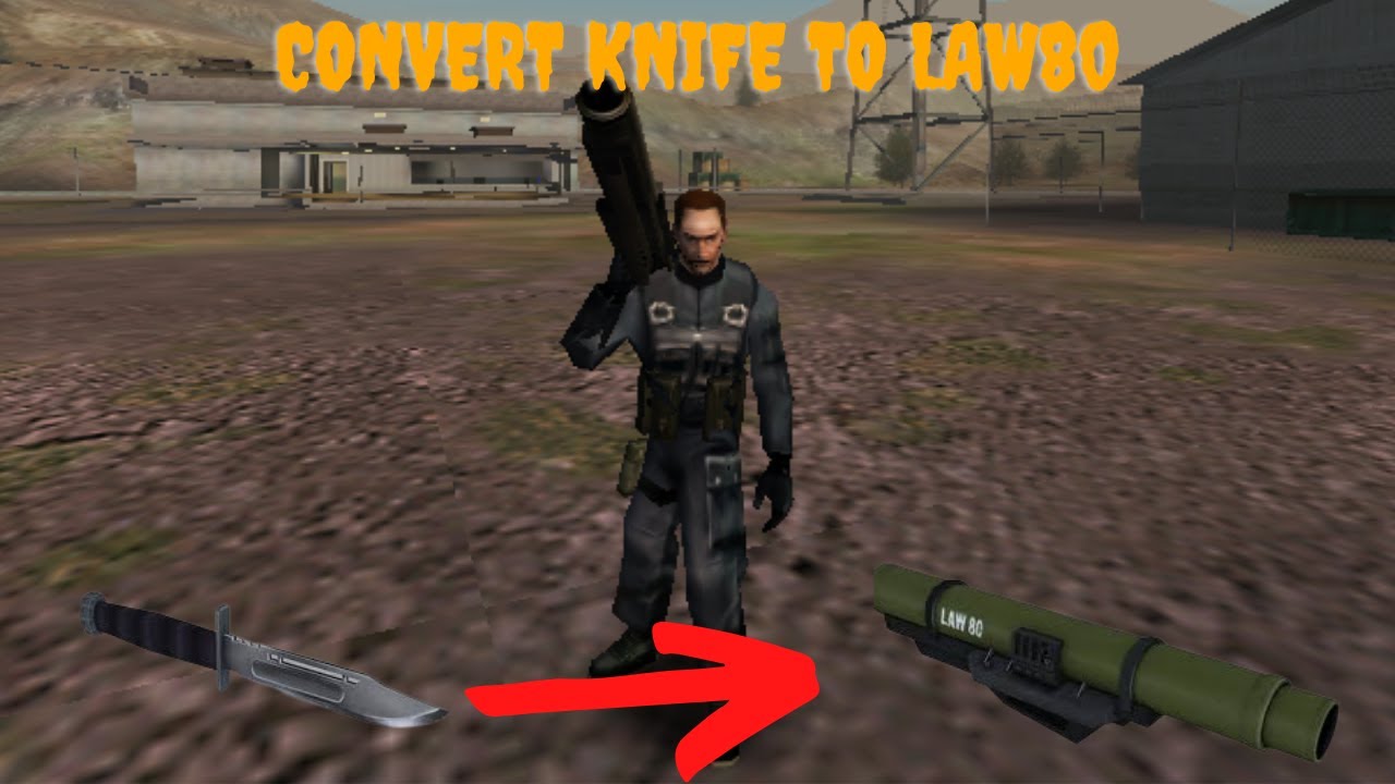 How to swap Knife to RPG18 || modified IGI 1 weapons folder - YouTube