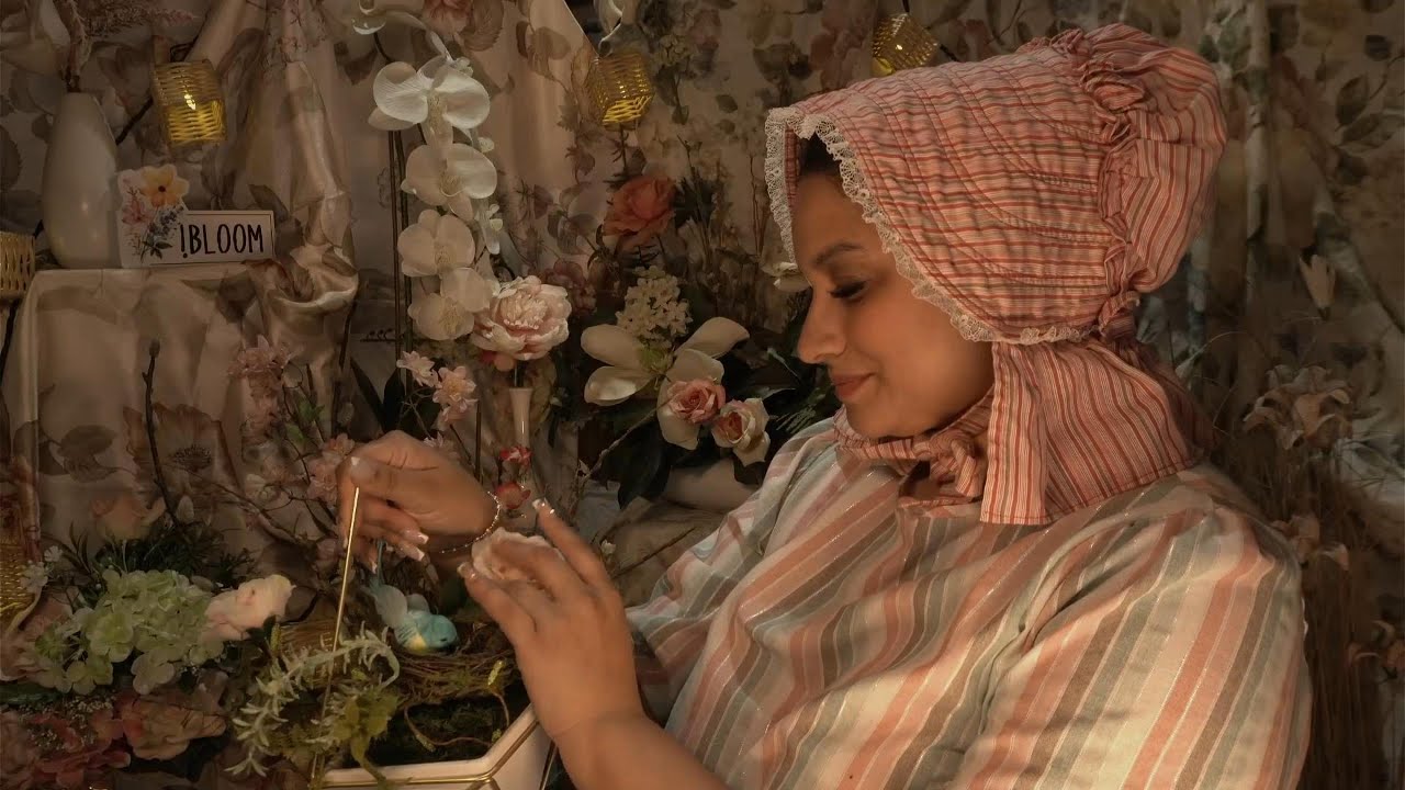 A Flower Shop Visit | ASMR Roleplay (Glass and wood tapping, flower ...