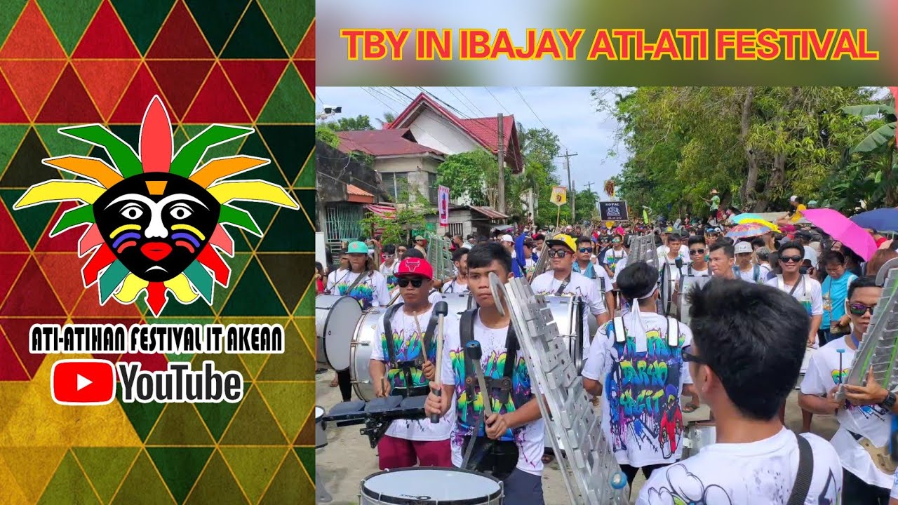 TBY Joins Ibajay Ati-ati Festival - YouTube