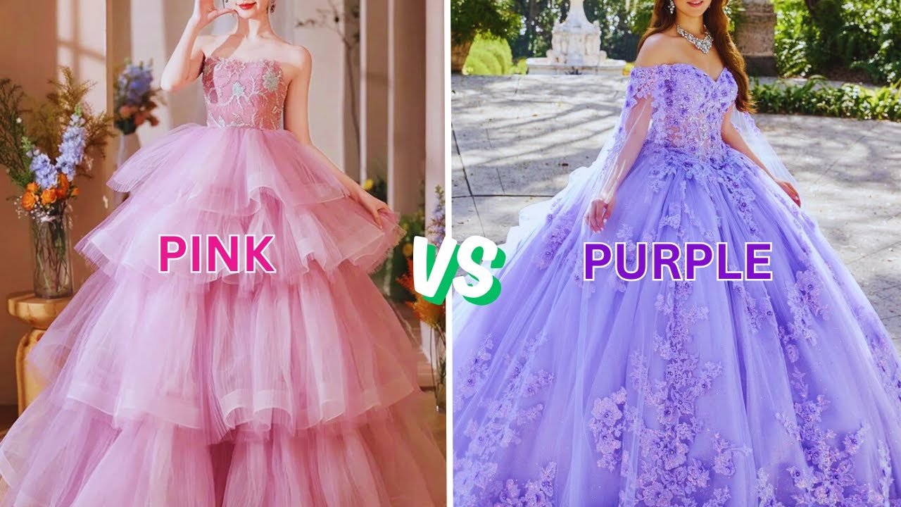 Purple vs Pink 💜💖|pink vs purple|which one is your favorite 🤗 Choose ...