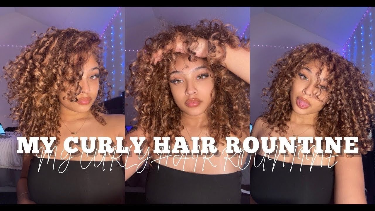 My GO-TO Curly Hair Routine for Soft, Defined Curls | Easy Steps for ...