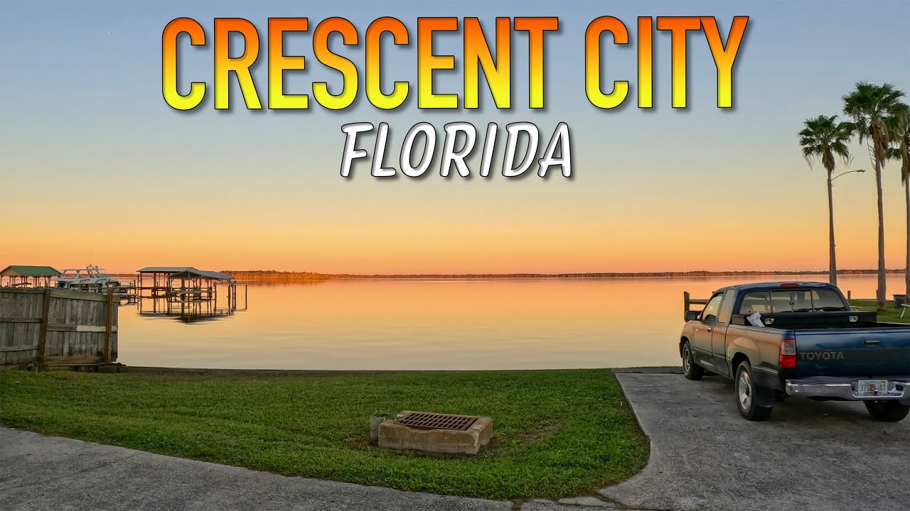 Crescent City Florida Driving Through - YouTube