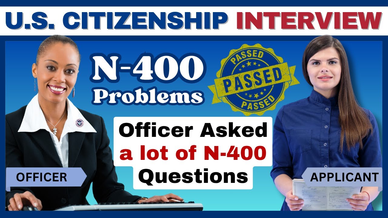 US Citizenship Interview & Test (Actual Case) Practice N-400 ...