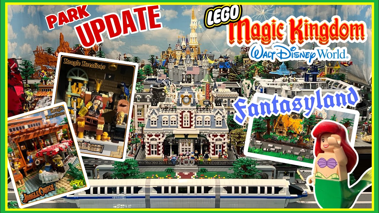 LATEST UPDATE FROM THE HAPPIEST PLACE ON EARTH IN LEGO! - YouTube