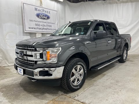 Magnetic Grey 2019 Ford F-150 XLT Review - MacPhee Ford - YouTube