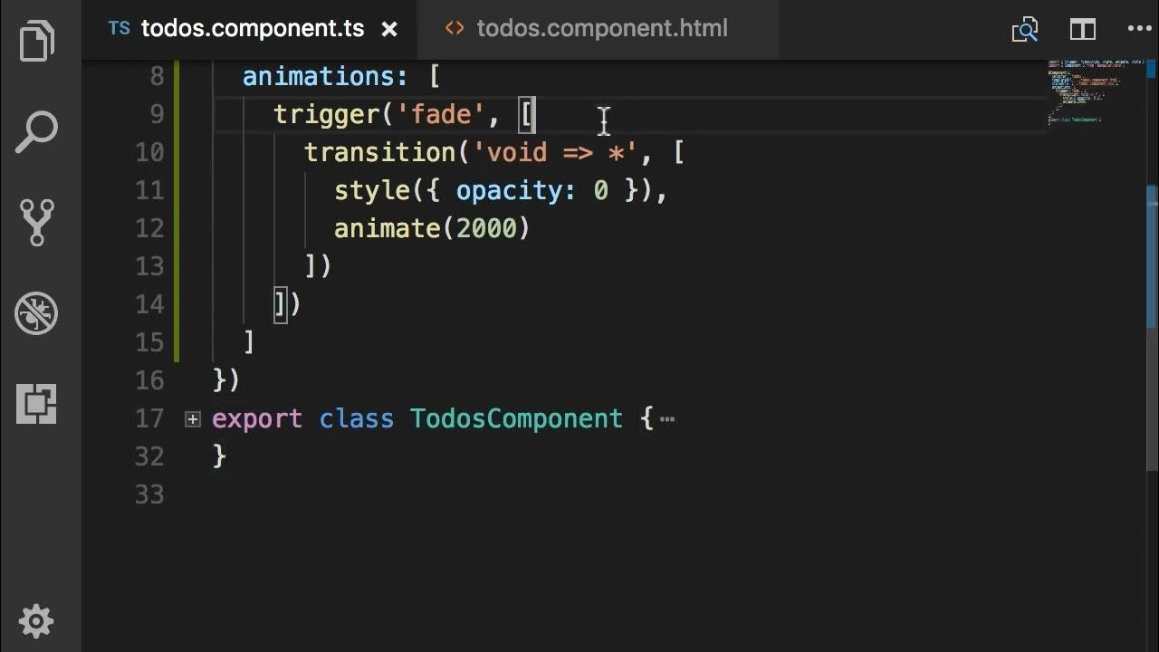 Angular | Beginner to Pro #205 - Implementing a fadeOut Animation [By Mosh Hamedani] - YouTube