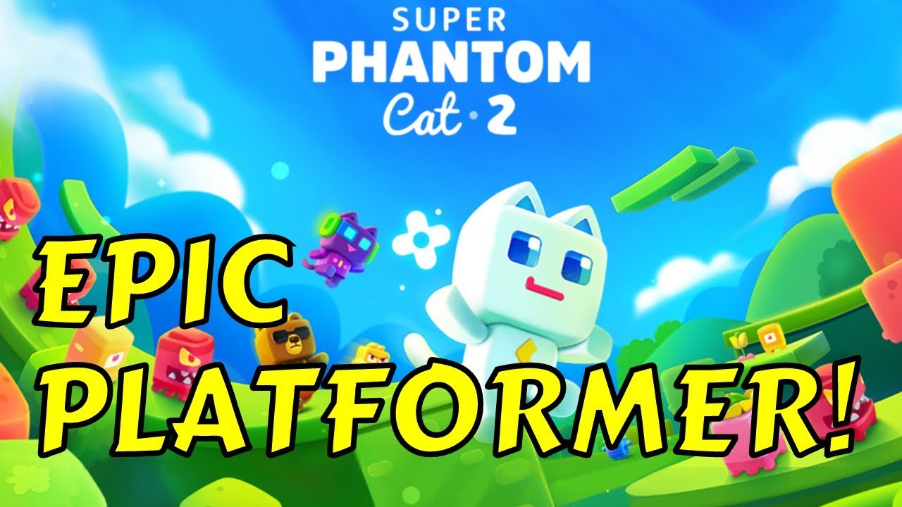 Super Phantom Cat 2 - AMAZING MOBILE PLATFORMER FIRST IMPRESSIONS - YouTube