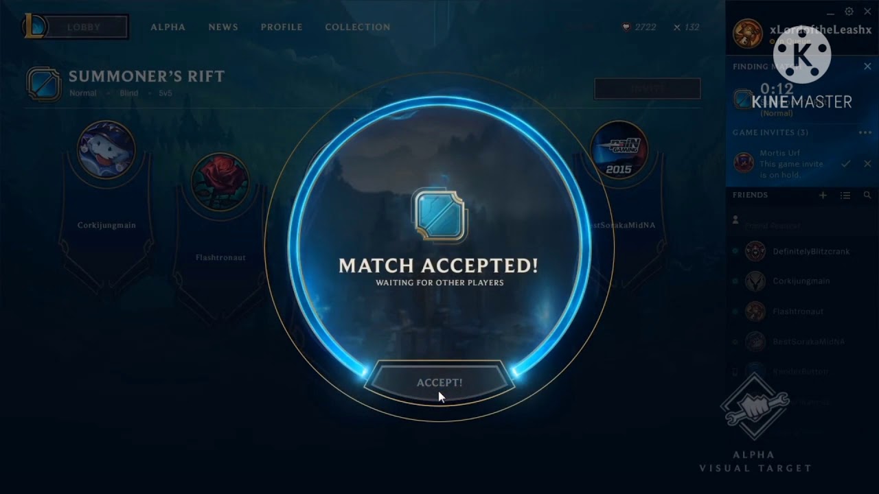 sonido encontrar partida en lol - YouTube