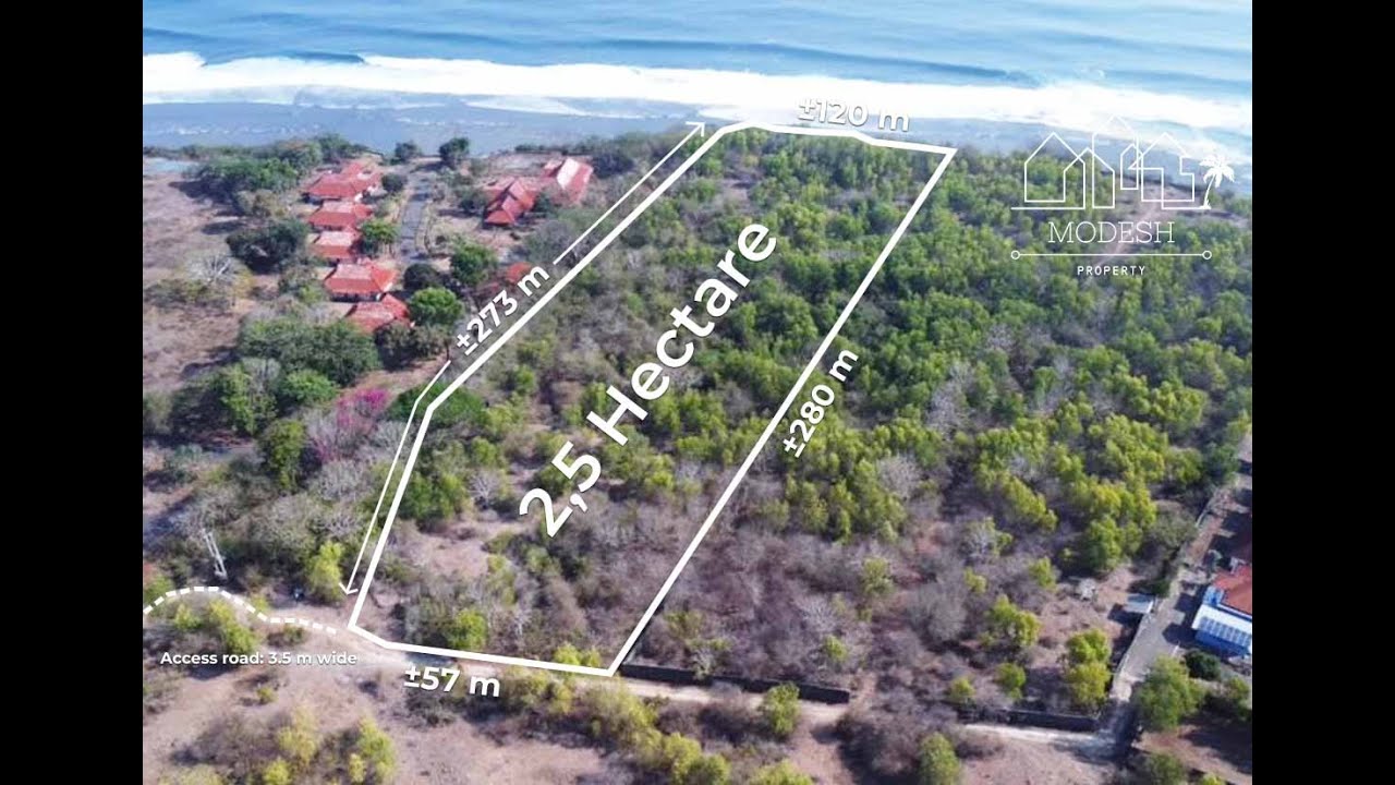 2,5 Hectare Land with Endless Ocean Views - YouTube