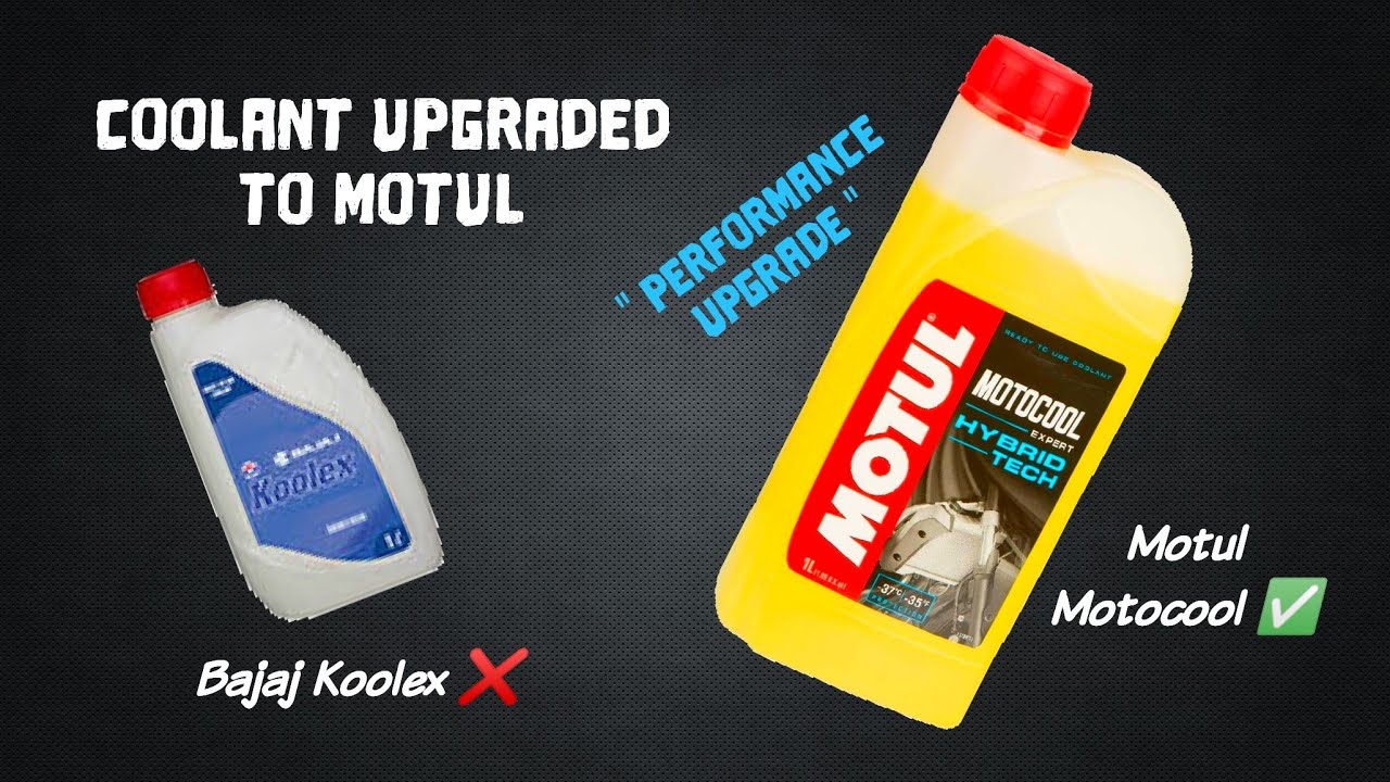 How to do Bajaj NS 200 Coolant change or upgrade to Motul in simple ...