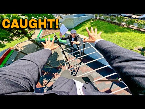 Escaping the ANGRY Teacher (Principal)! (POV Parkour)