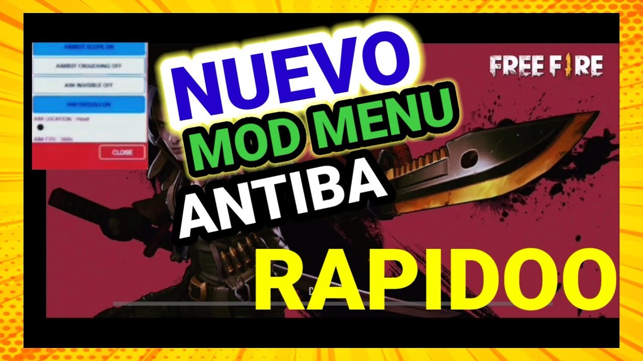 💎💎NUEVO MOD MENU 100%ANTIBAN/ 5 DIAS DE USO/ GRATIS 100%HEADSHOOT/ LINK ...
