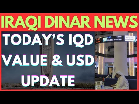 IRAQI DINAR Dollar Prices Fall Again IQD Exchange Rate News RV NEWS ...