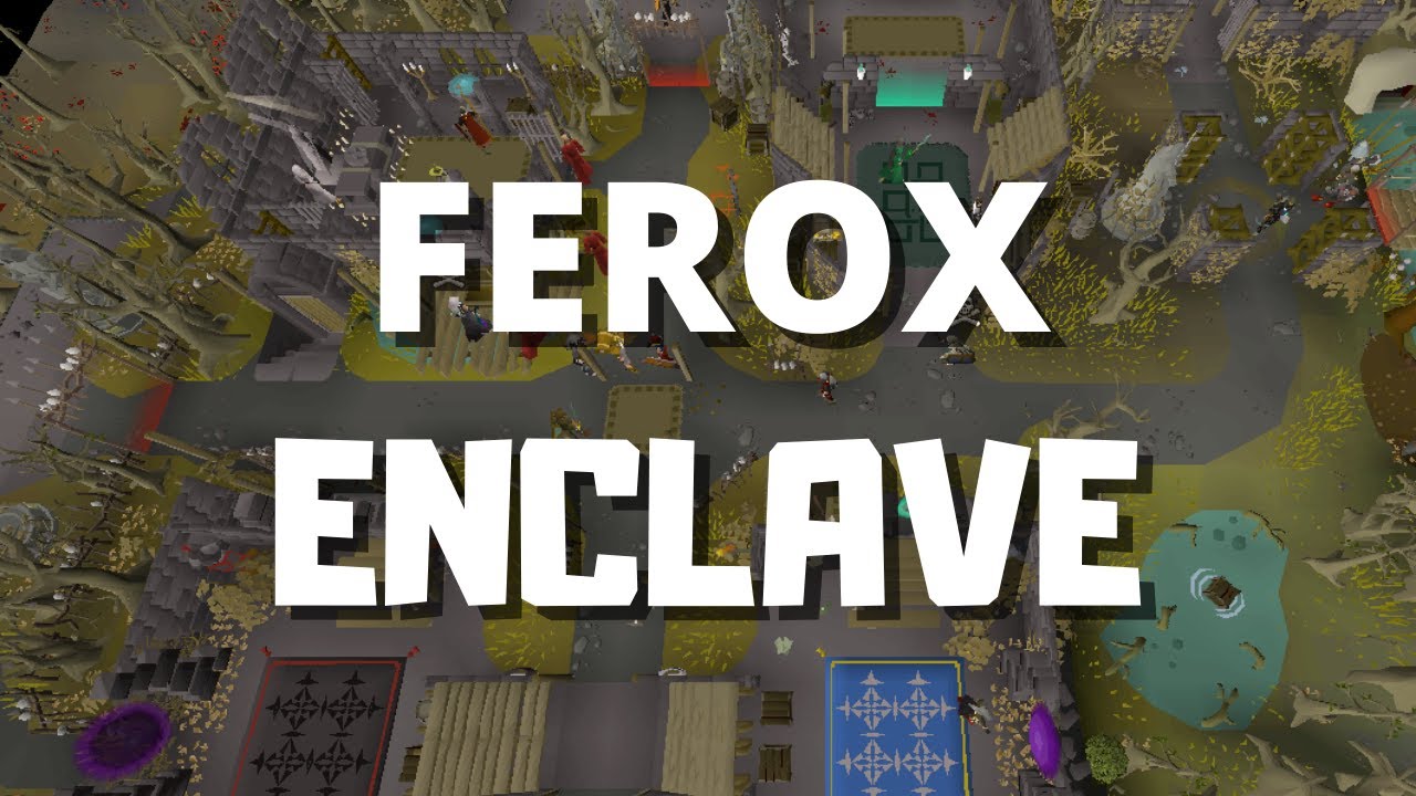 [OSRS] Nueva ciudad en la Wilderness FEROX ENCLAVE - YouTube