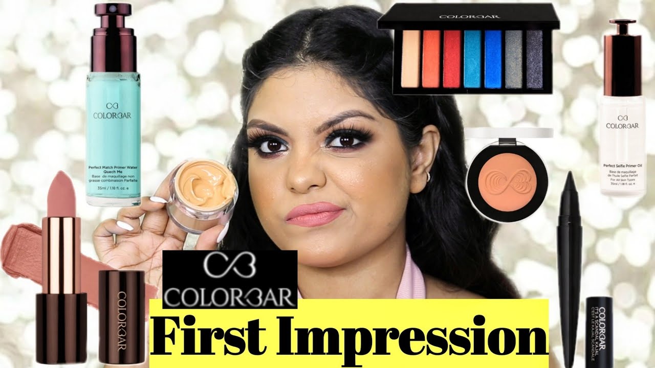 FULL FACE OF COLORBAR COSMETICS | FOUNDATION, LIPSTICKS, PRIMER AND ...