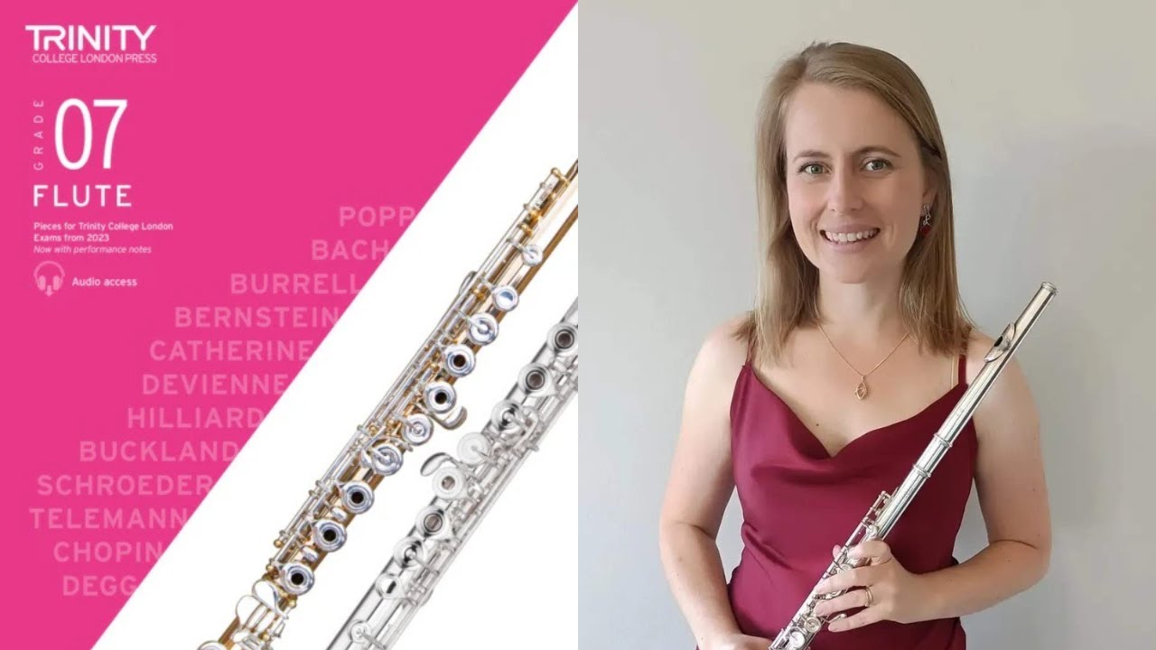 Arabesque( Alphonse Catherine)- Grade 7 Trinity Flute from 2023 - YouTube