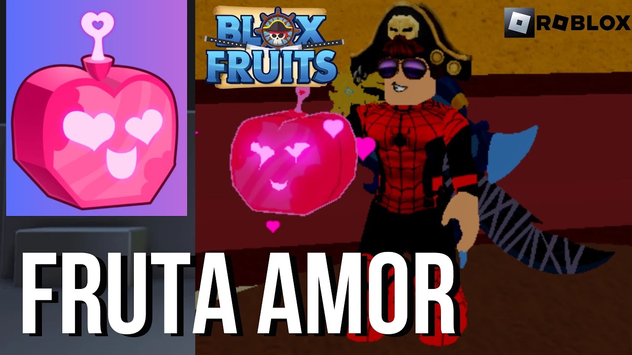 💖 ¡me comí la Fruta AMOR! ¿famear sin estadísticas en espada? 🐲 Blox ...