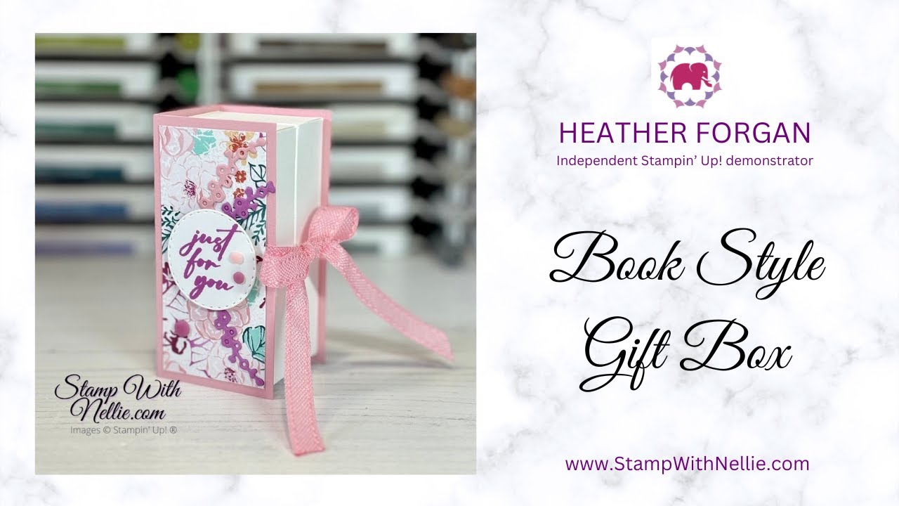 How to make a double book style gift box for tea light candles with ...
