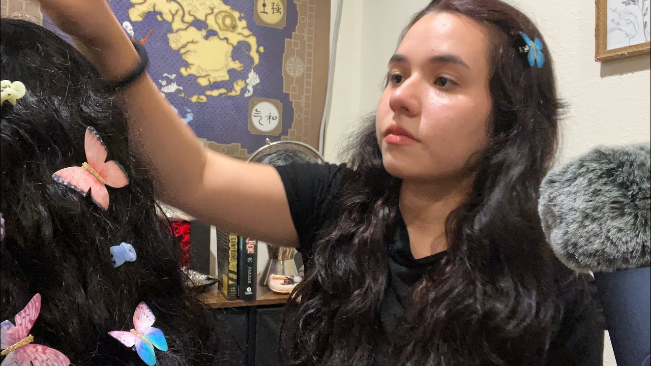 ASMR- Girl in the Back of Class Plays with Your Hair - YouTube