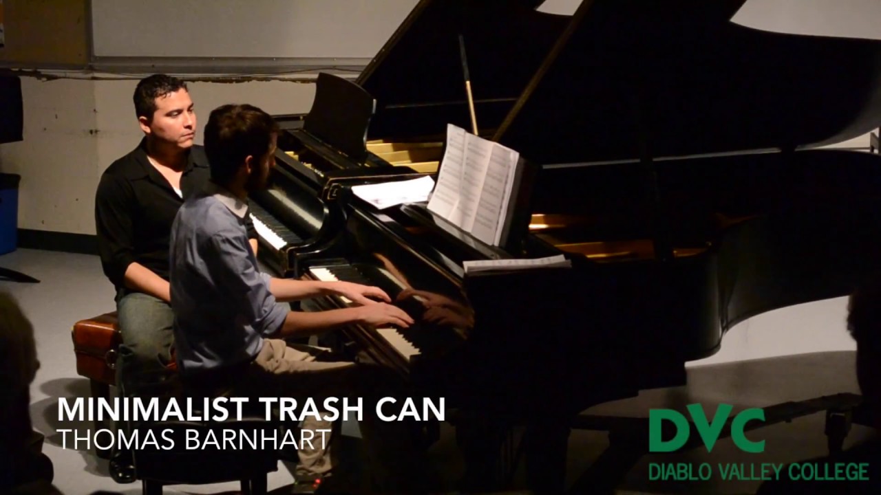 MUSIC-121: Thomas Barnhart "Minimalist Trashcan" - YouTube
