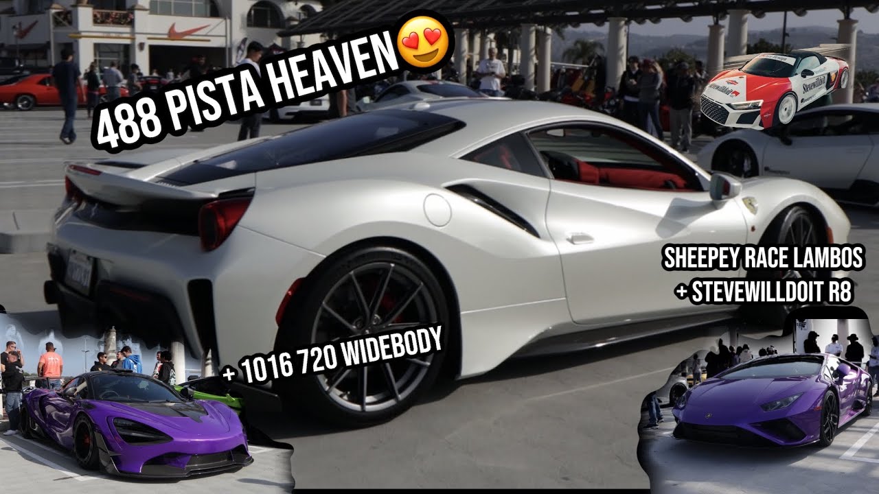 Stevewilldoit TWIN TURBO Audi R8 + Sheepey Race at Socal Car Show ...