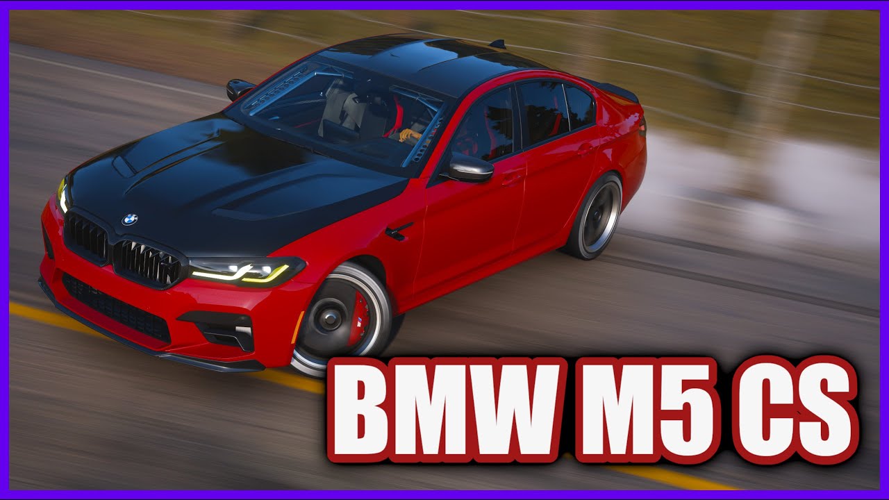 Forza Horizon 5: 2022 BMW M5 CS BUILD BREAKDOWN AND TUNE! - YouTube