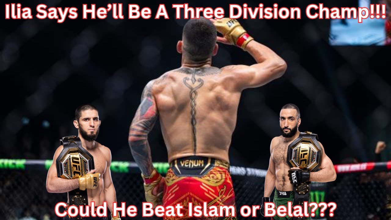 Ilia Topuria PROMISES To Become The UFC's First Triple Champion ...