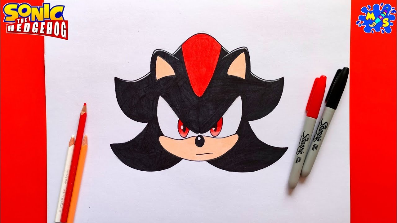 How to Draw Shadow Face Easy || Step by Step Drawing - YouTube