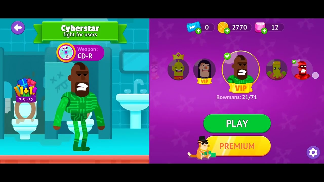 Bowmasters game play | part-1 | check the description - YouTube