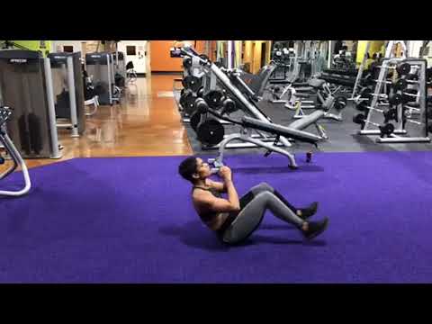 Heel toe Tao crunches - YouTube